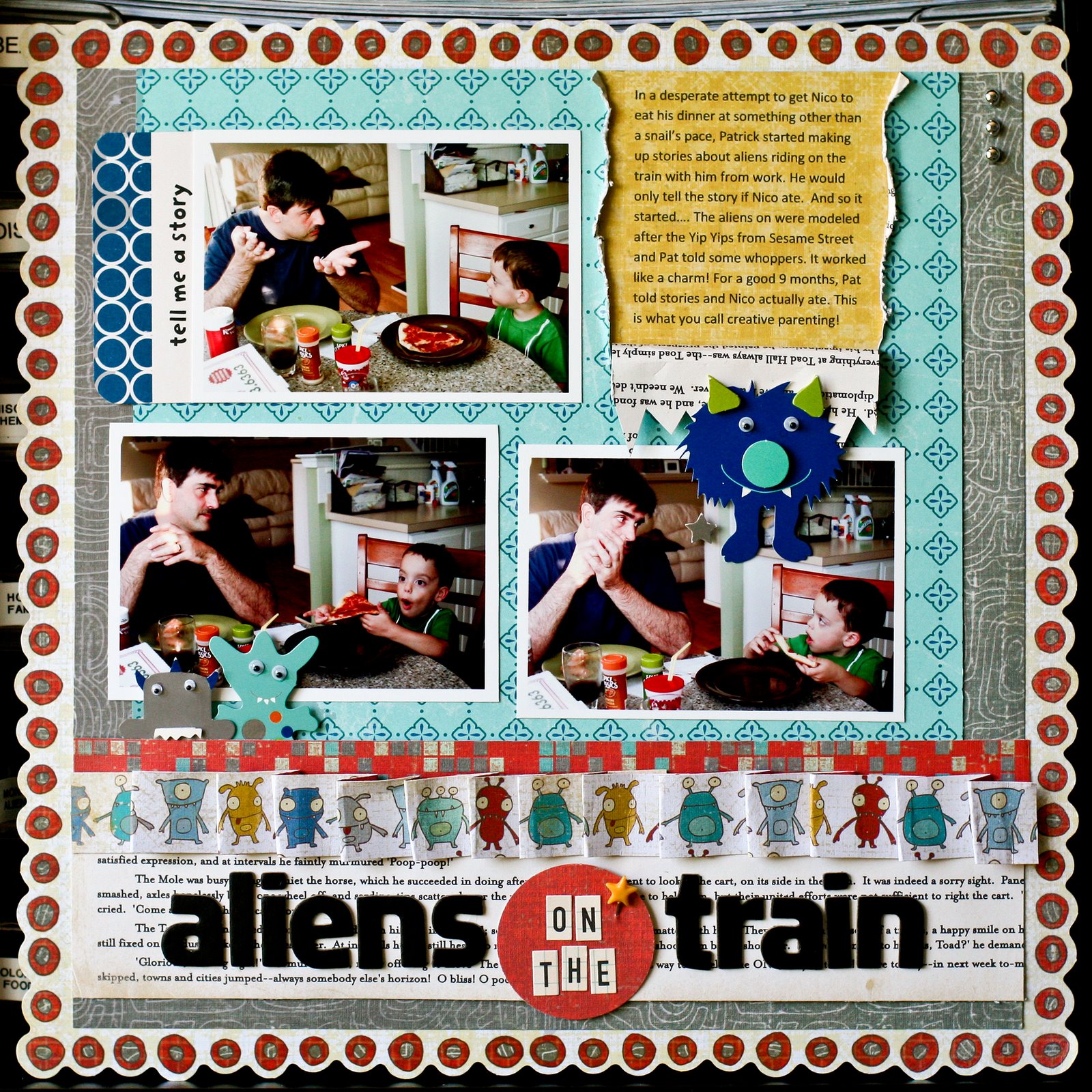 The Paper Orchard: Aliens,Trains & Dinner