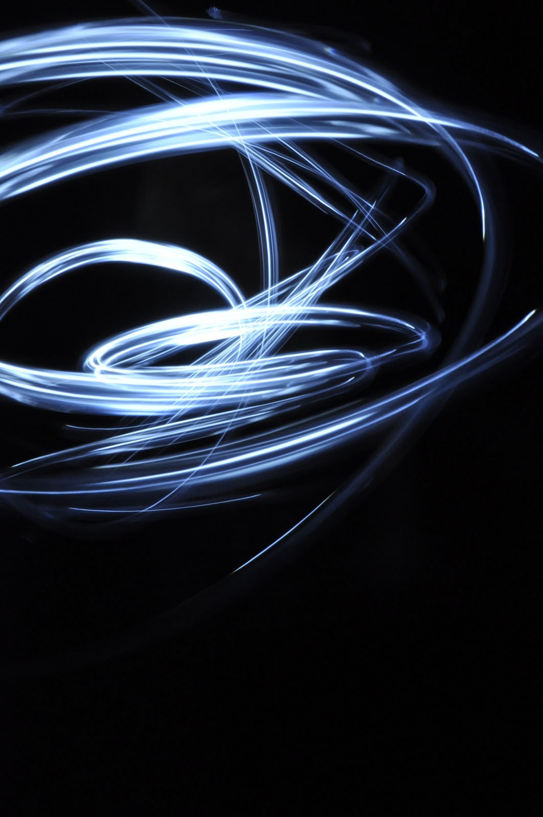 Photo Skills A: Torch Light Trails Experiment