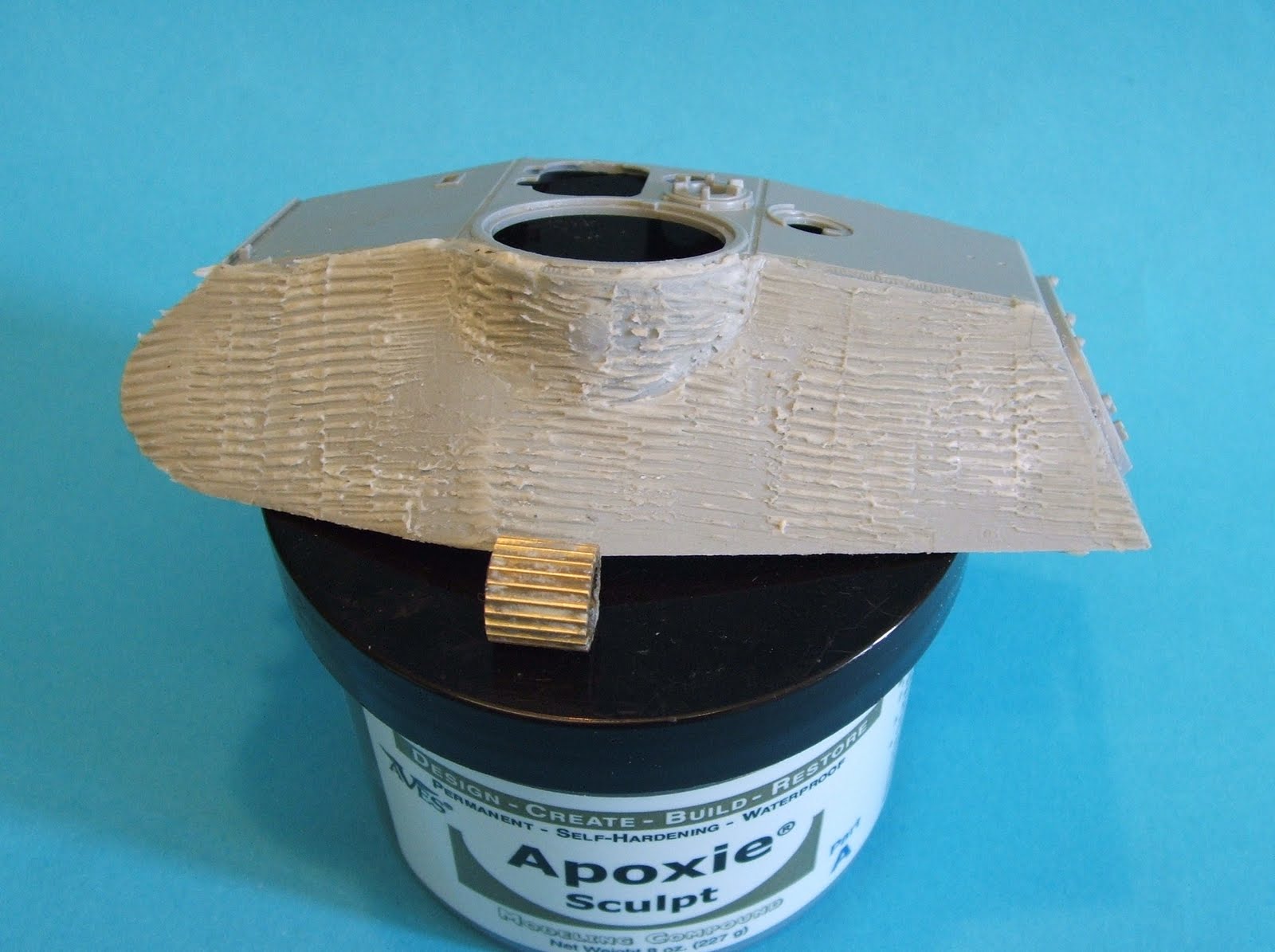 Zimmerit... It!: First pattern on!