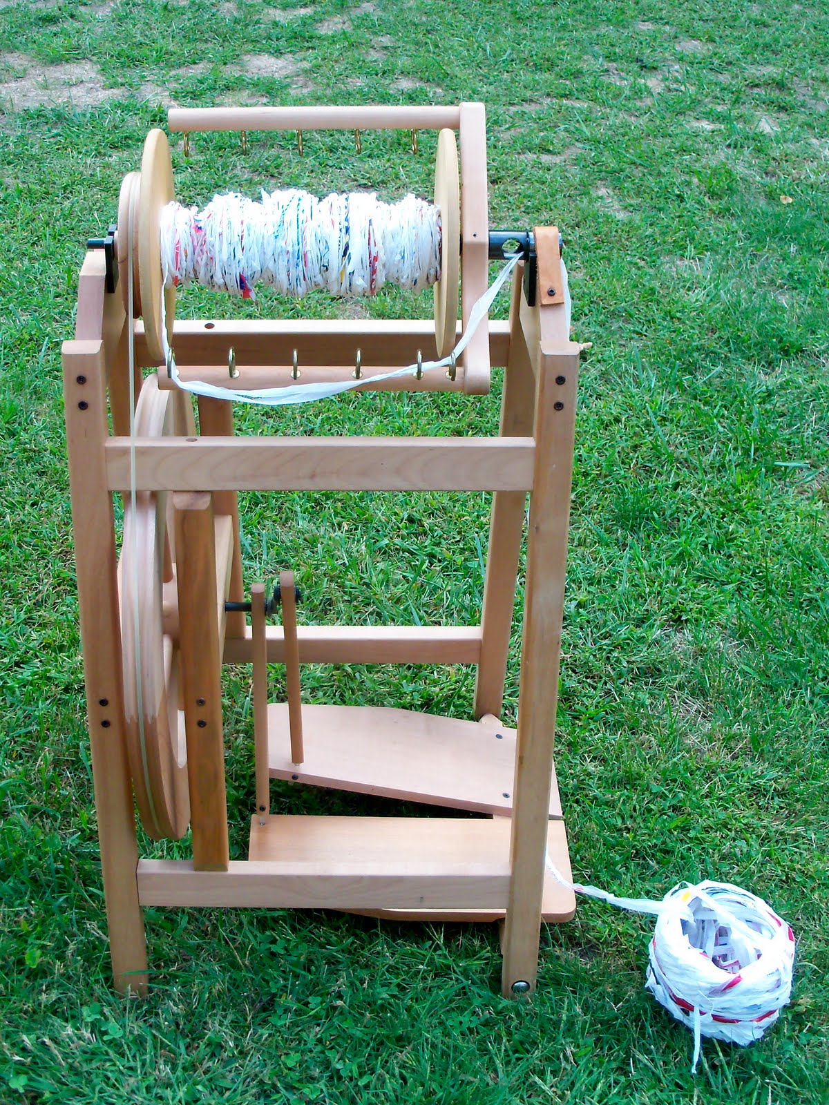 Textiles4you: Spinning Plarn