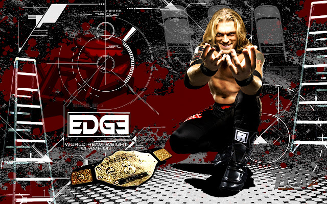 WWE Edge "World Heavyweight Champion" Wallpaper ~ Unleashed WWE:WWE ...
