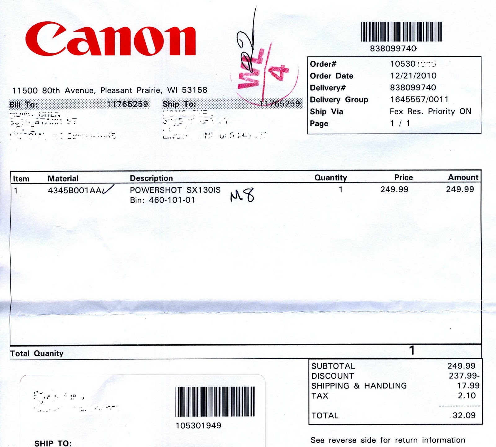 The Chens: The User’s Review: Canon PowerShot SX130 IS at USD 32.09