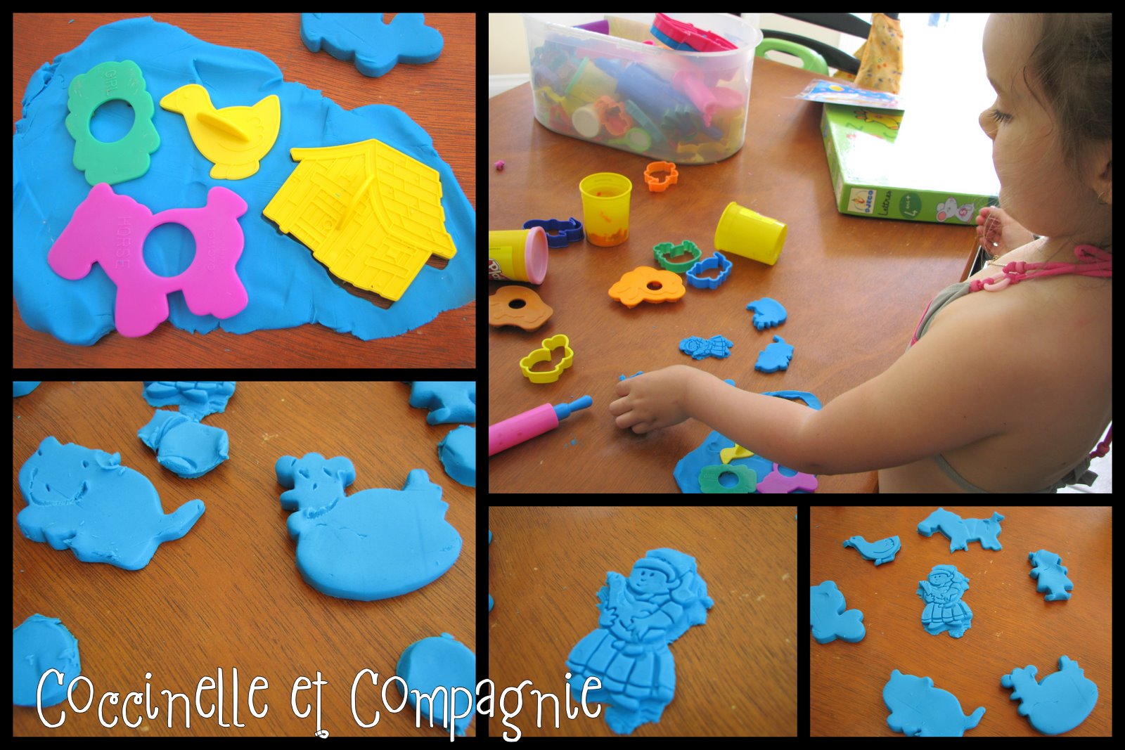 Pâte à modeler et animaux de la ferme | Coccinelle et compagnie!