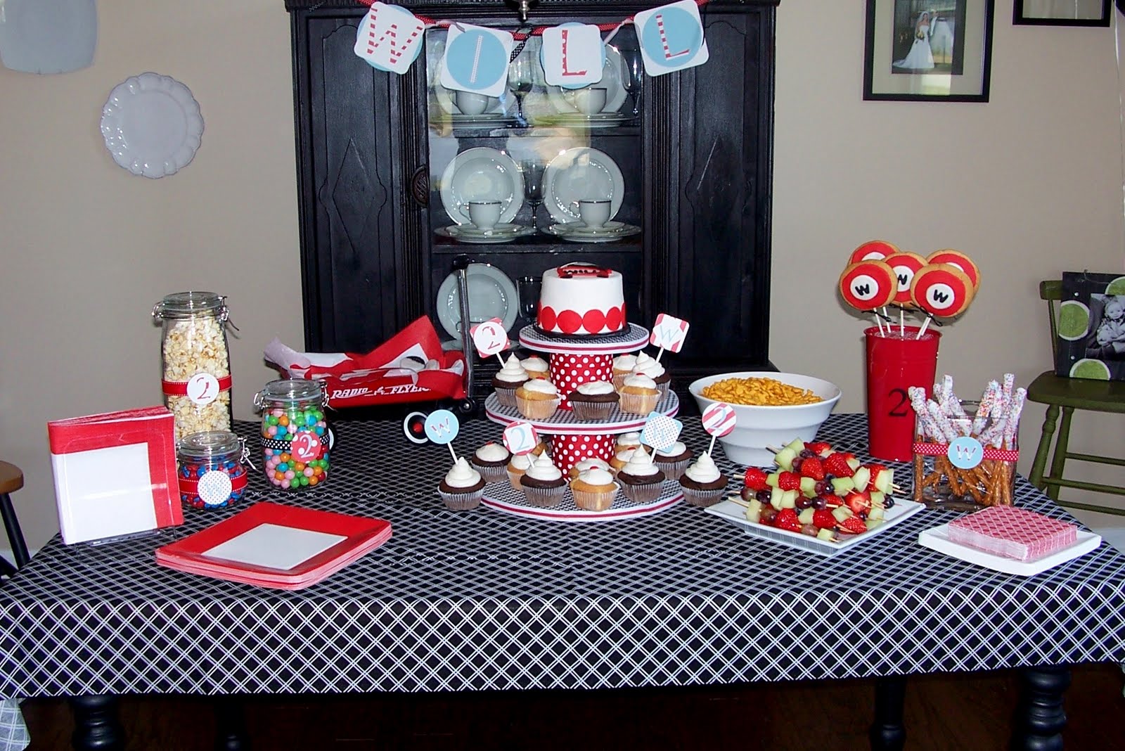 Sweet Baby {Mason} James: Vintage Radio Flyer Birthday