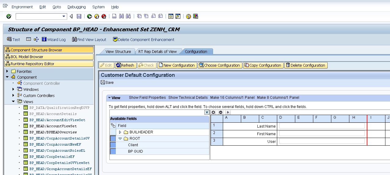 Sap Abap Development Sap Crm How To Use Your Custom Bol Object For Webclient Within