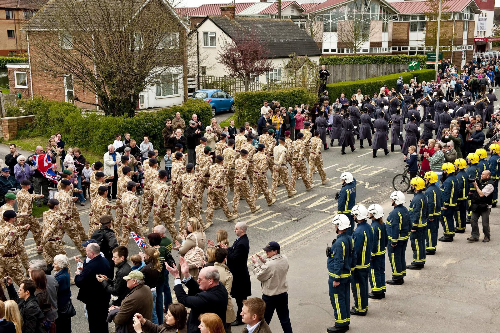 Helmand Blog - Afghanistan: 11 EOD Medal Parade in Didcot
