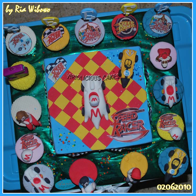 VIRIOLICIOUS CAKES: THE SPEED RACER CAKE FOR KEEFE...