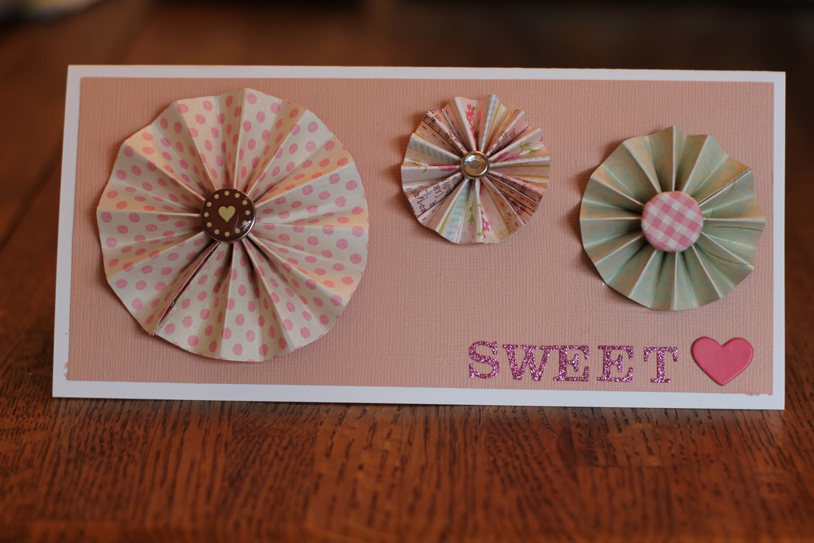 Three Yellow Lemons: Pleated Circles - Paper Craft Technique