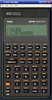 Kaisyu's Notes: Free42 - An HP-42S Calculator Simulator