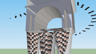 Peter Olive Arch 1101: Developed Sketchup Model 3