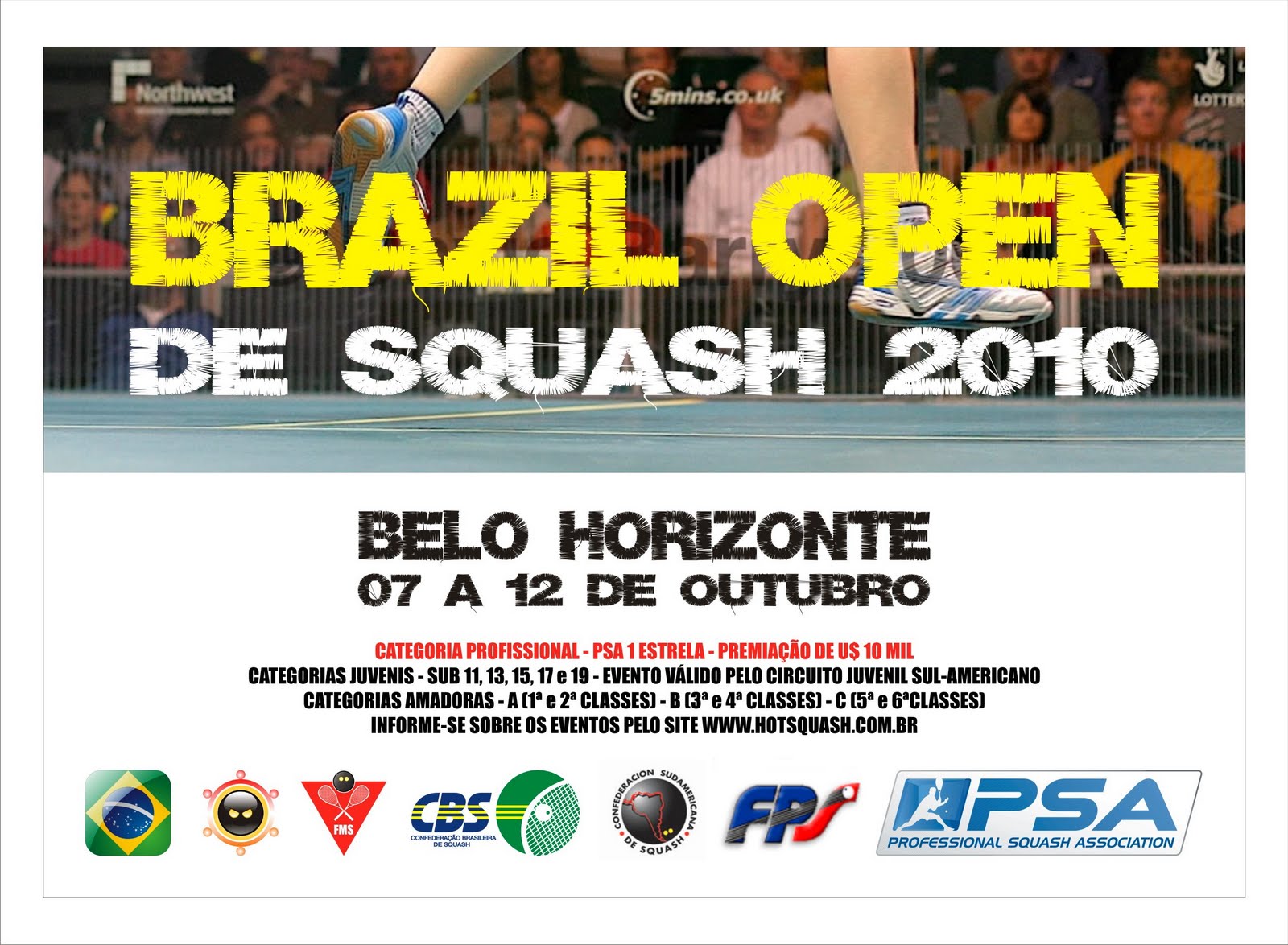 Squash - Paineiras: Brazil Open de Squash 2010...