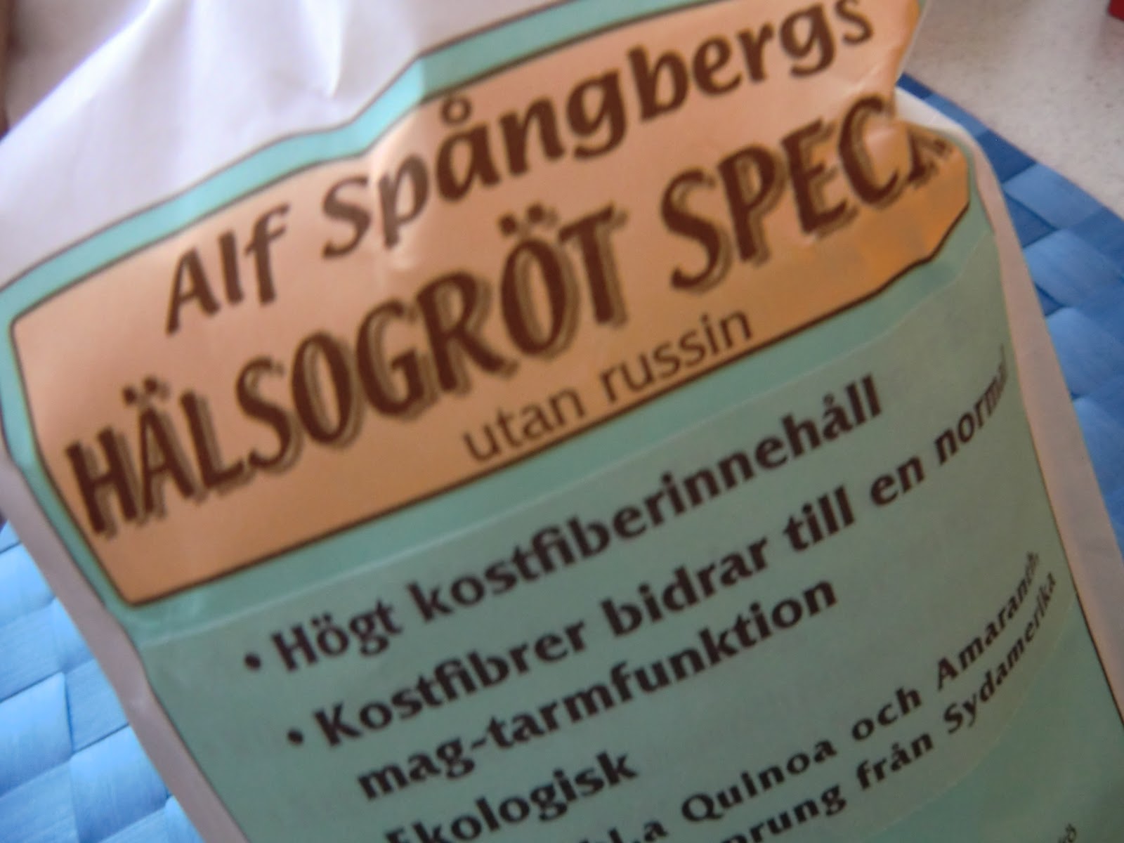 Kjerstis mat och prat: IFD-kost - liten kostlära