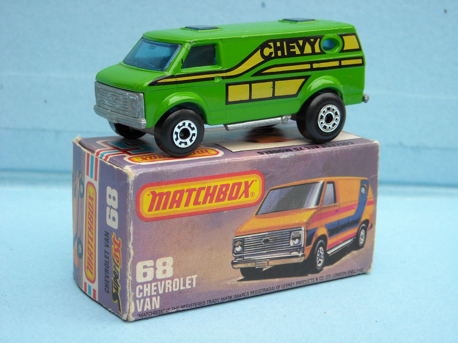 Matchbox Memories: Matchbox MB-68 Chevy Van - UPDATE