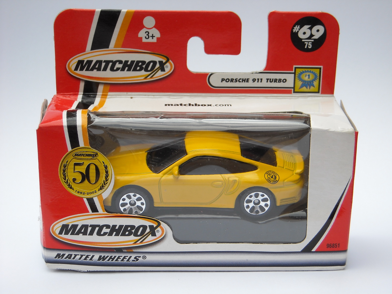 Matchbox Memories: Matchbox MB-69 Porsche 911 Turbo Logo 50 Years