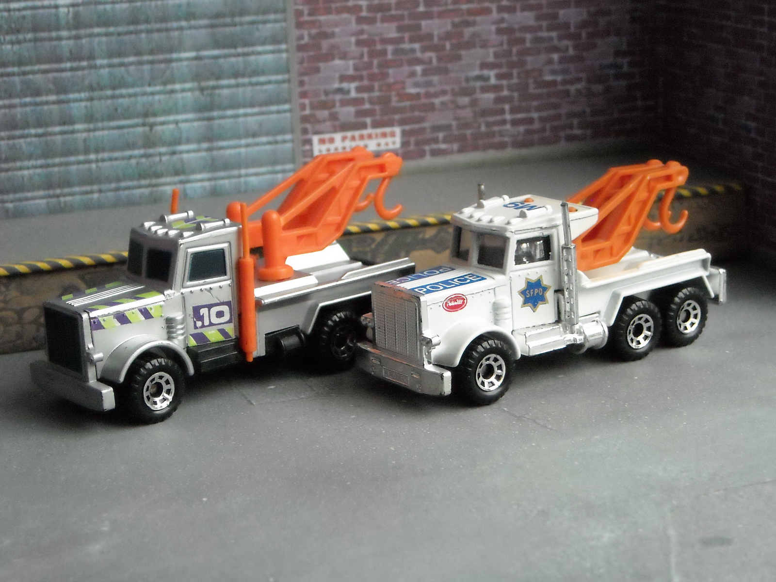 Matchbox Memories: Matchbox Connectables Peterbilt és Kenworth Wreck Truck