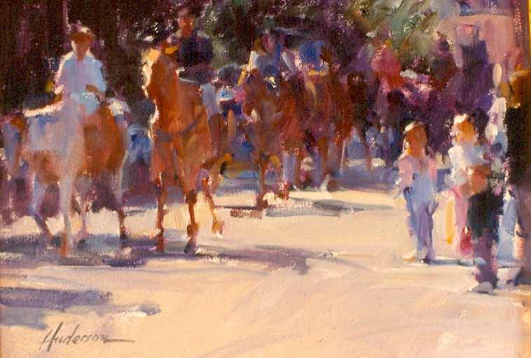 Great artist Carolyn Anderson & paintings