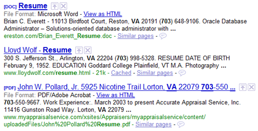 Sourcing & Recruiting Blog: How to Find Resumes on the Internet with ...
