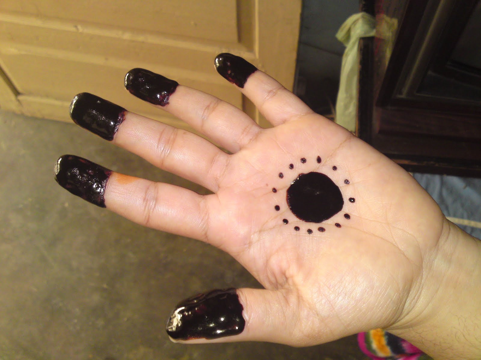 my life: chemical henna