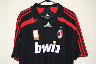 The Football Kit Room: 2007-08 AC Milan Away & 3rd. Kits