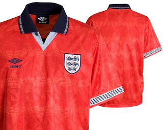 The Football Kit Room: England Italia 1990 Kits
