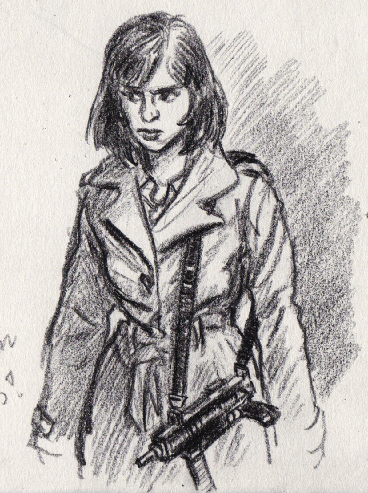 Josh Sheppard's Sketchblog: More old movie drawings