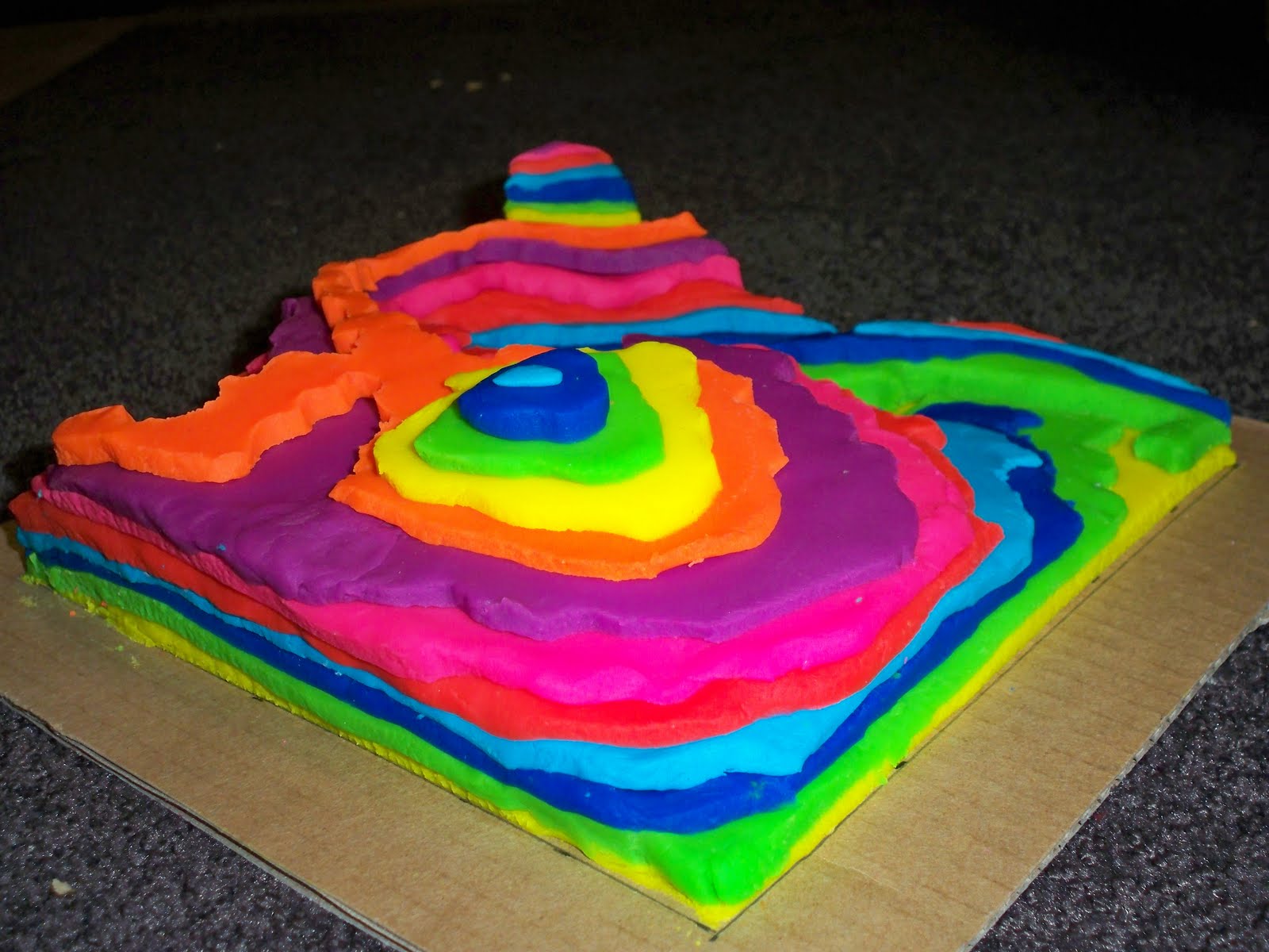 The Exquisite Object: Katie Cappadonia: Topography Map Project