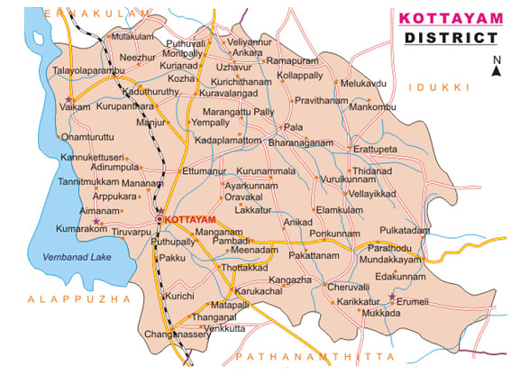 My Gallery: Kerala District Map