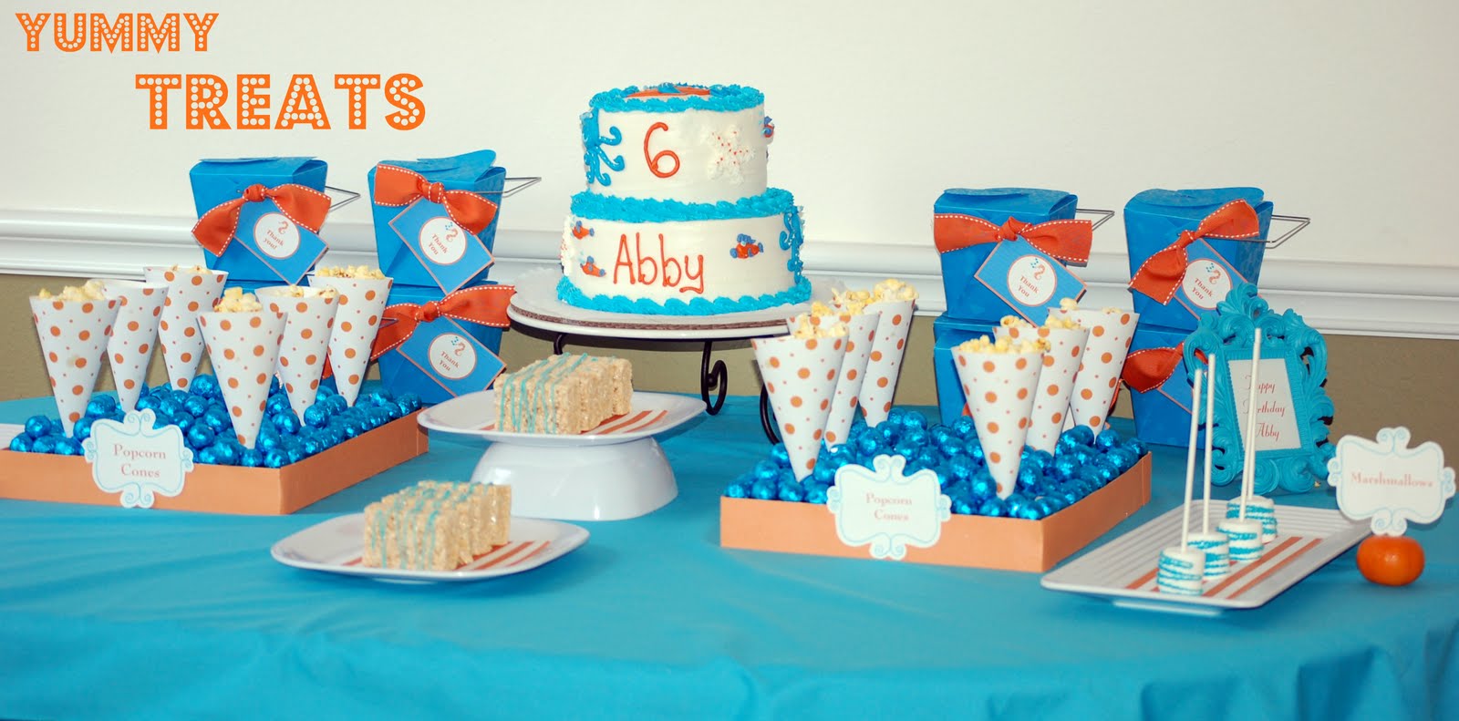 *Party Accessories*: Goldfish party ideas