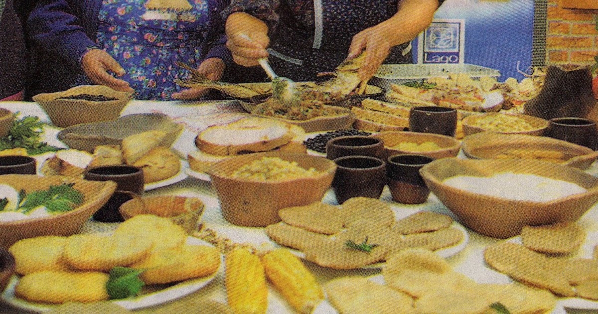 CULTURA MAPUCHE FERIA KUI KUI: Comidas Tipicas Mapuches