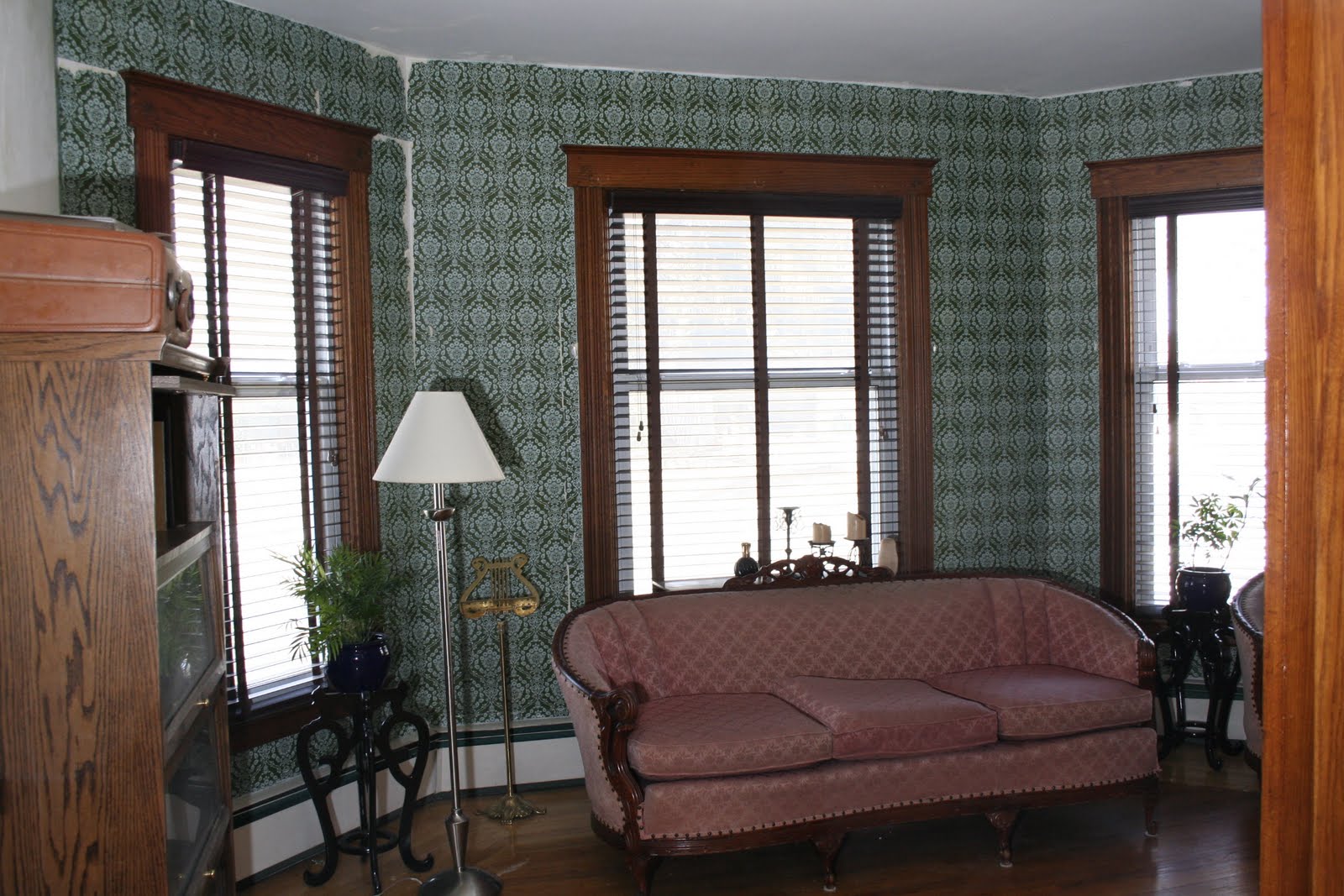 Front room wall paper SAVED!