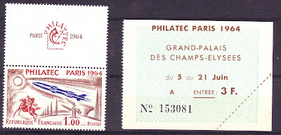 Ma collection de Timbre: PHILATEC 1964 PRELUDE ET FIN