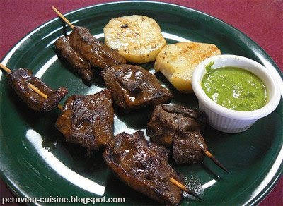 Recipe: Anticuchos (Peruvian Grilled Beef Heart)