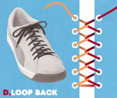 Stylish Shoe lacing methods