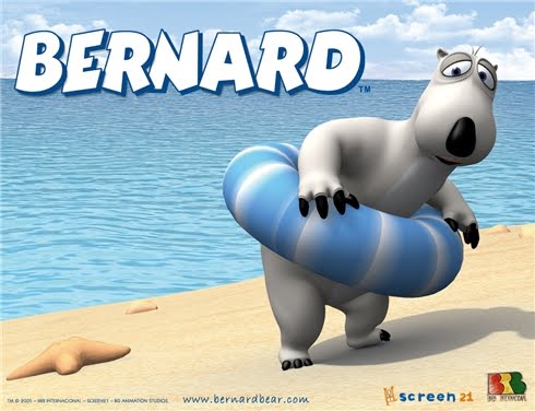 CARTOON, ANIMATED MOVIE, STORY AND GAMES: Bernard Bear