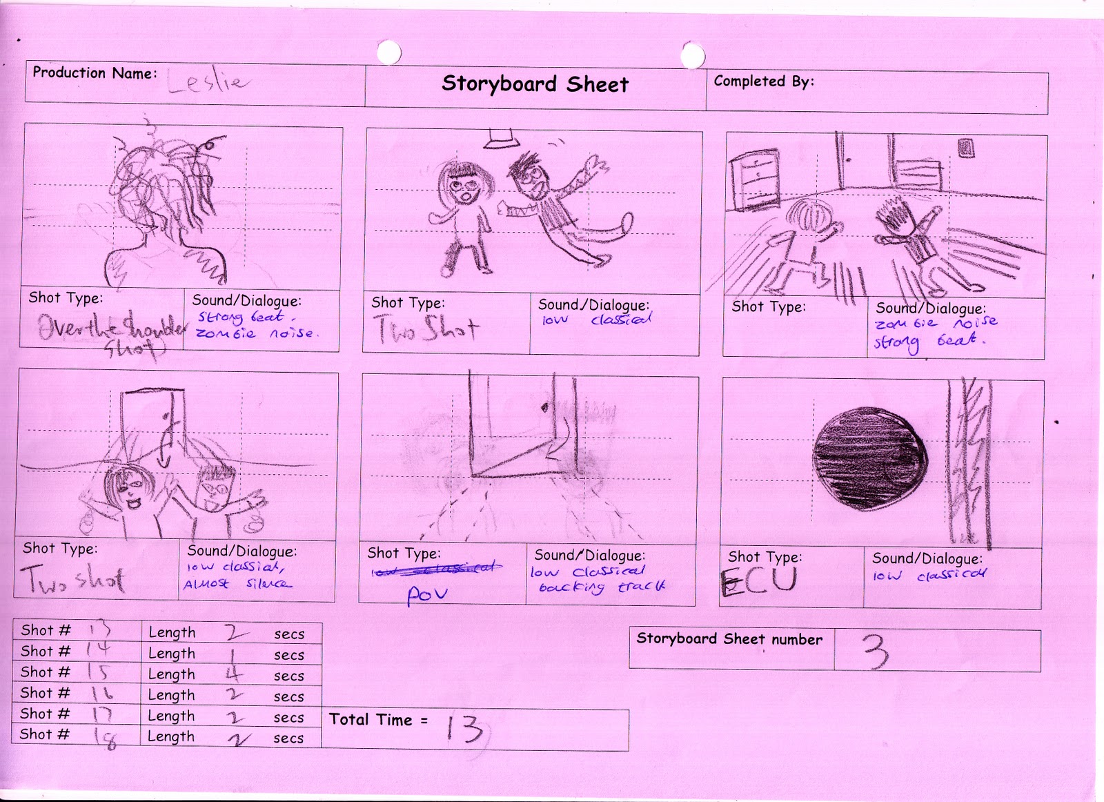 foundation Portfolio: storyboard