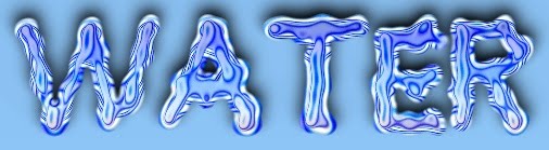 Text Effect Tutorials: TUTORIAL: creating a water text