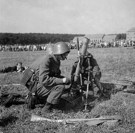 Military equipment of the 20th century: Danish M23 helmet (Army version)