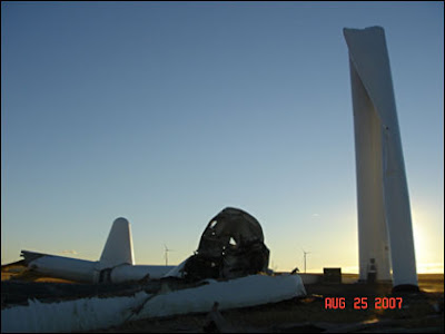 Pugwash windfarm: Man killed after wind tower collapses