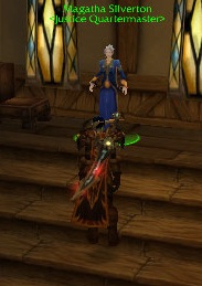 Shadows Wow Guide: Justice Quartermaster Magatha Silverton Stormwind ...