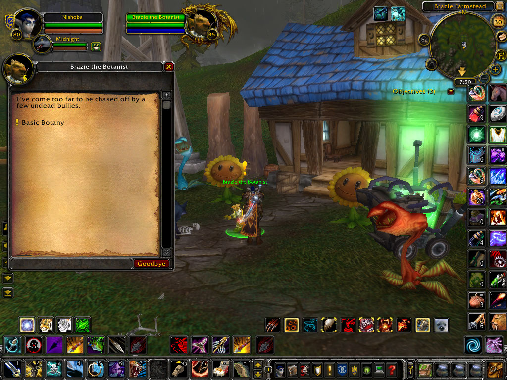 Shadows Wow Guide: The Singing Sunflower Vanity Pet Quest Line