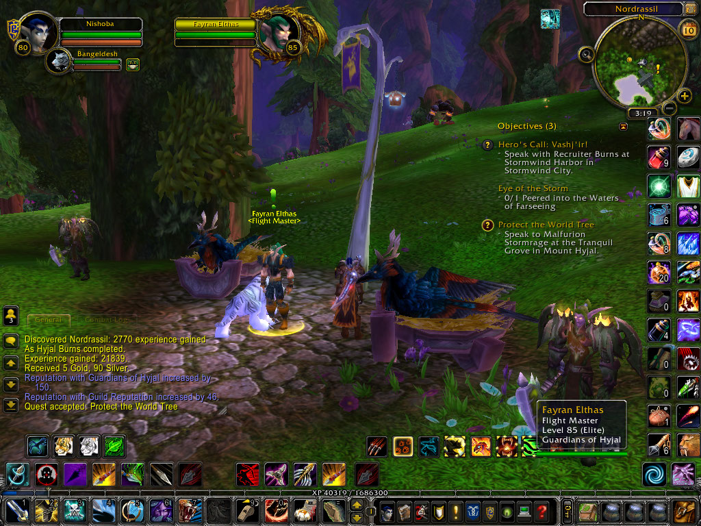 Shadows Wow Guide: Starting Cataclysm - Mount Hyjal