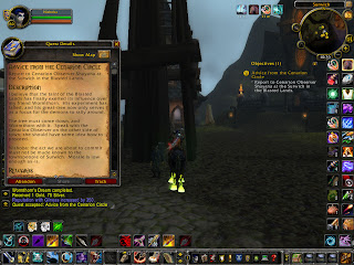 Shadows Wow Guide: Surwich Blasted Lands Tainted Forest