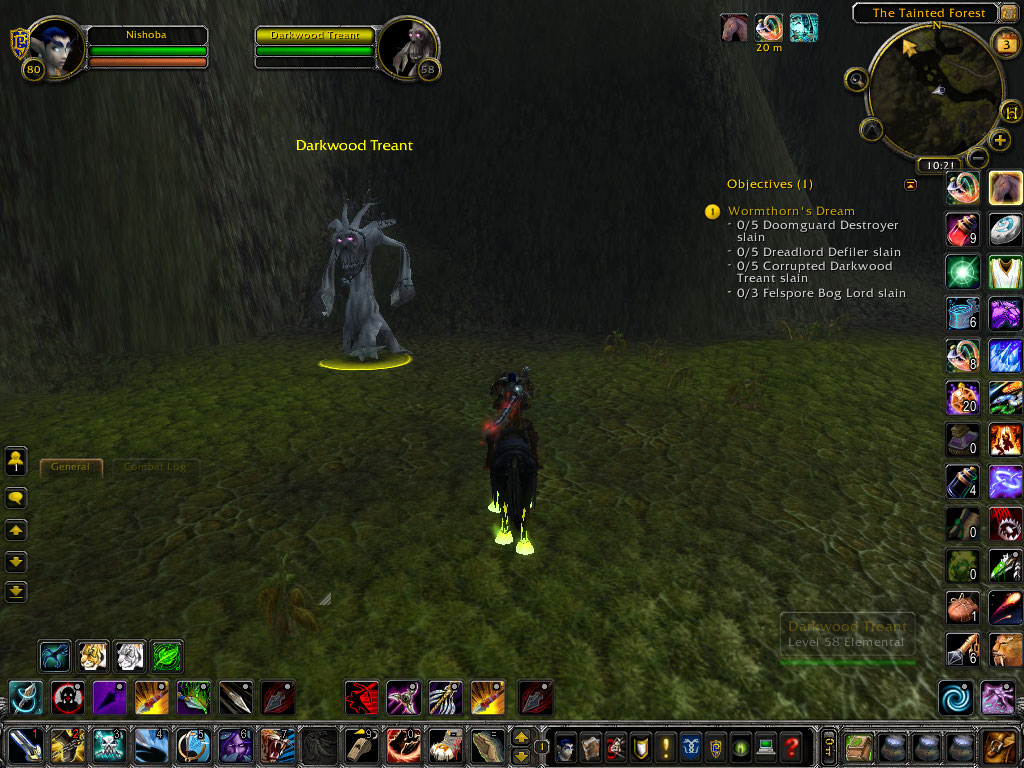 Shadows Wow Guide: Surwich Blasted Lands Tainted Forest