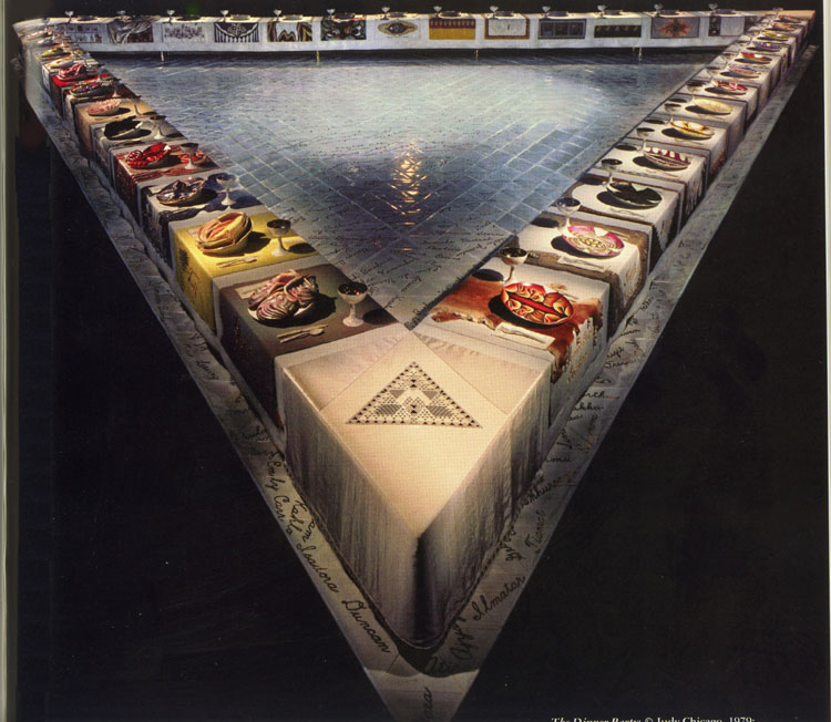Gender Today: The Dinner Party by Judy Chicago