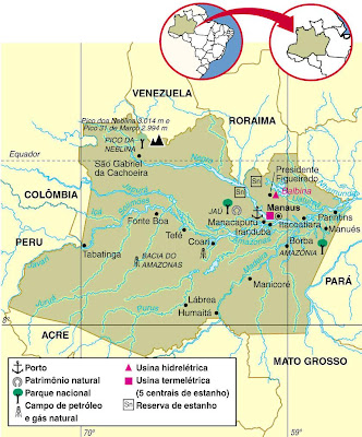 AMAZONAS: ASPECTOS GERAIS ~ Conhecimento é tudo