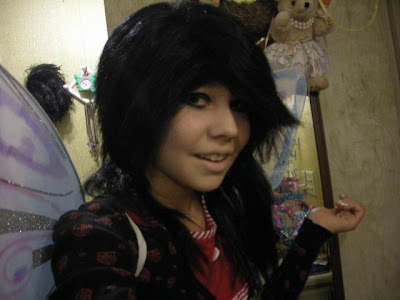 Hairstyles for Men and Women: Younger cute emo girl from Ella