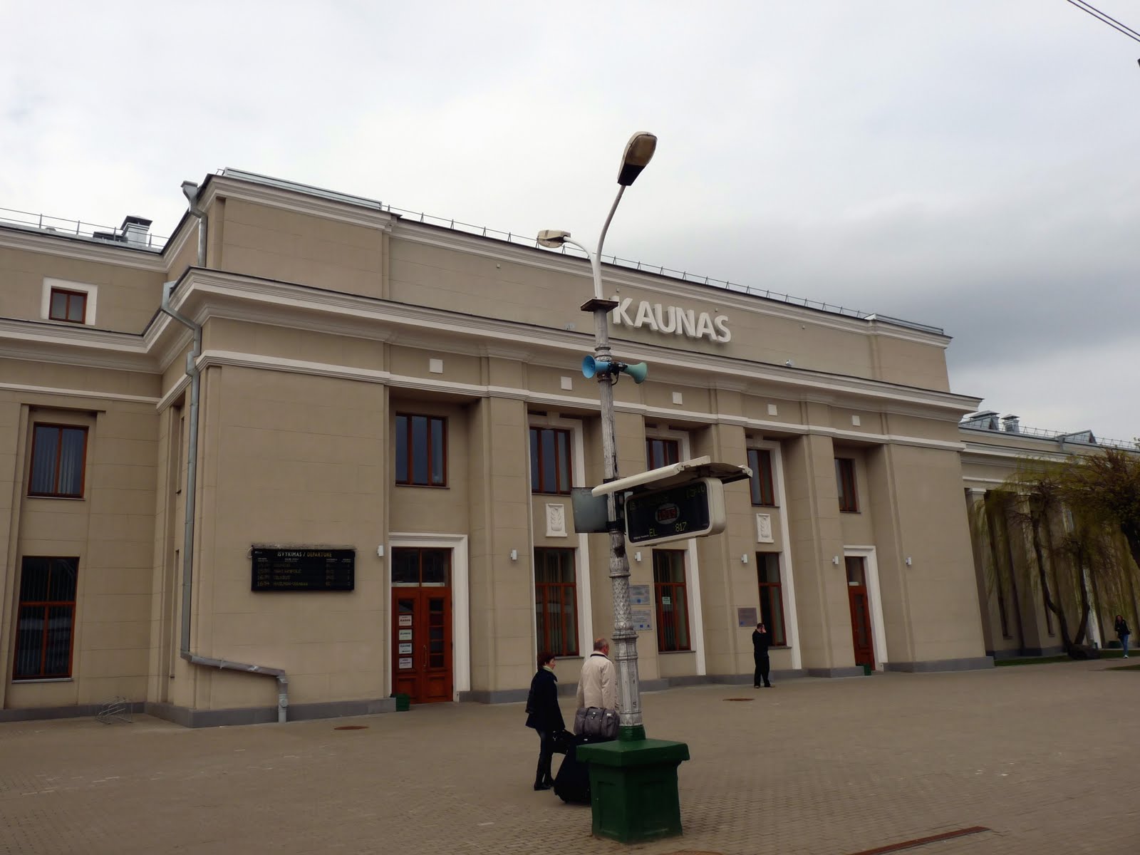 railway stations: Lithuania: Kaunas