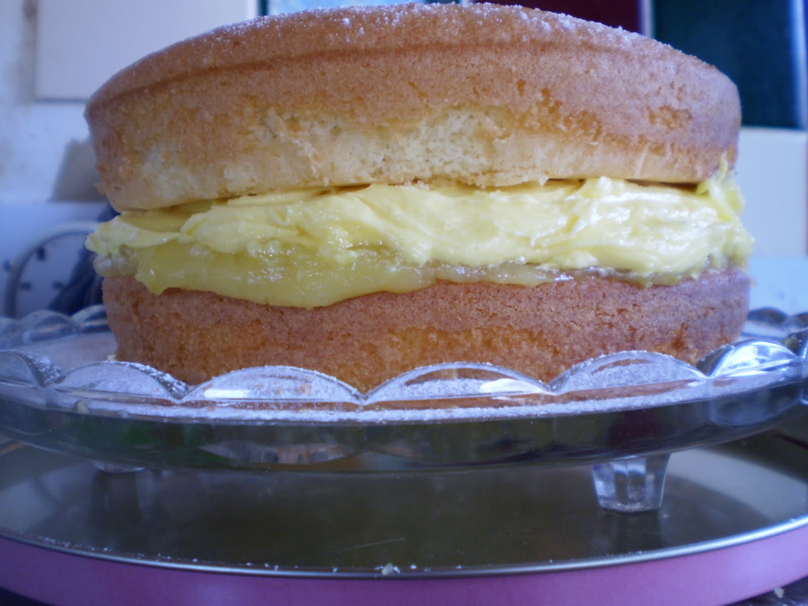 A Girls Guide to Gluten-Free Baking: Luscious Lemon Curd Victoria Sponge