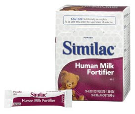 SIMILAC HUMAN MILK FORTIFIER FOR INFANTS ~ NUTRITION FACTS
