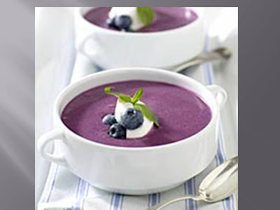 Cooking with Kookaburra: Chilled Blueberry Soup